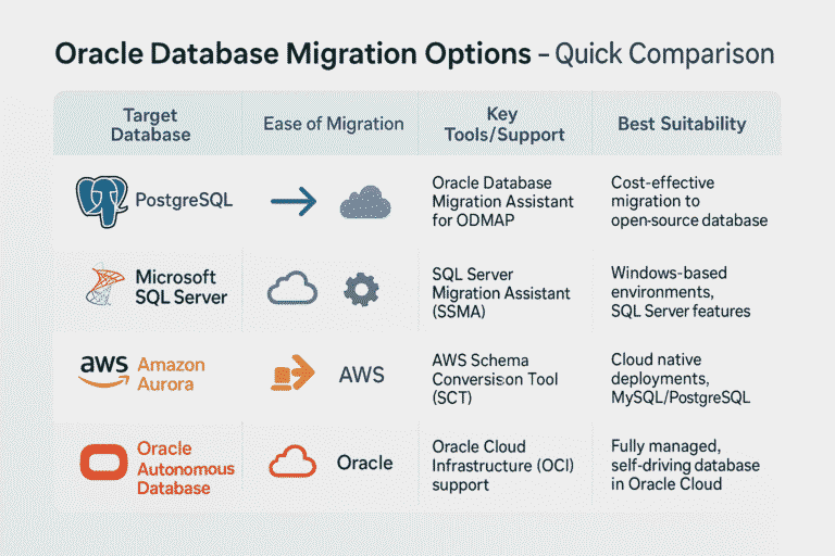 Easiest Ways to Migrate from Oracle – Database Comparison Guide - Newt ...